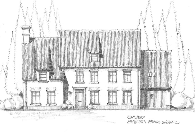 3D + schetsen | Architectenbureau Frank Gruwez bvba